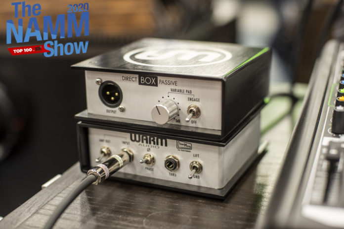 (Top 100 NAMM 2020) Warm Audio - WA-DI-A & WA-DI-P - KR home-studio