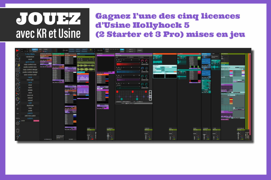 Jeu Usine Hollyhock (KR364) - KR home-studio